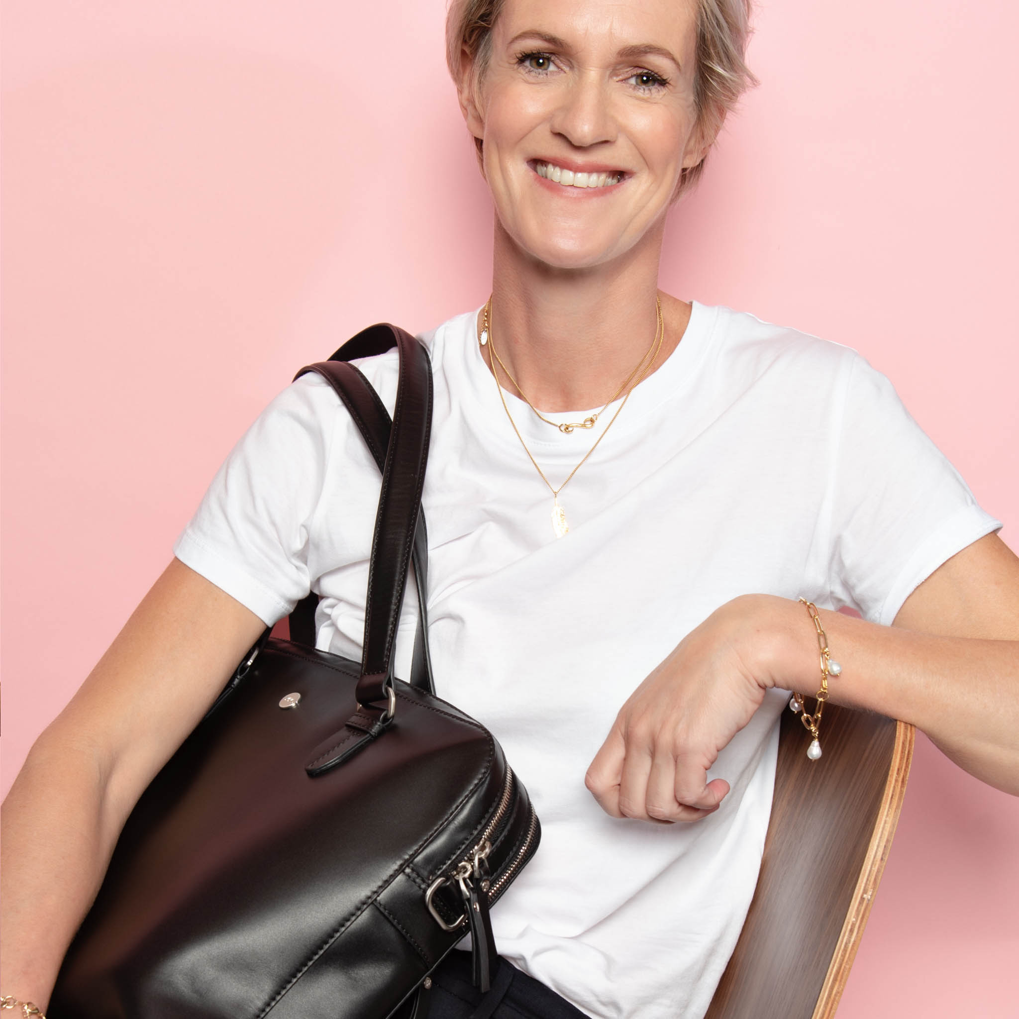 Duurzaam en puur, Minique en haar FMME. tas